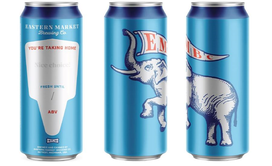 Detroit Brewery Creates Fun and Functional Label for Craft Beer | 2018 ...