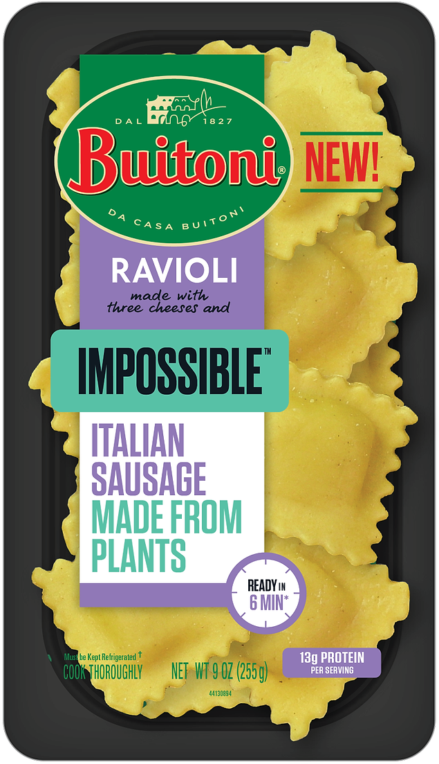 Buitoni and Impossible Foods Launch First-of-its-Kind Ravioli in Two ...