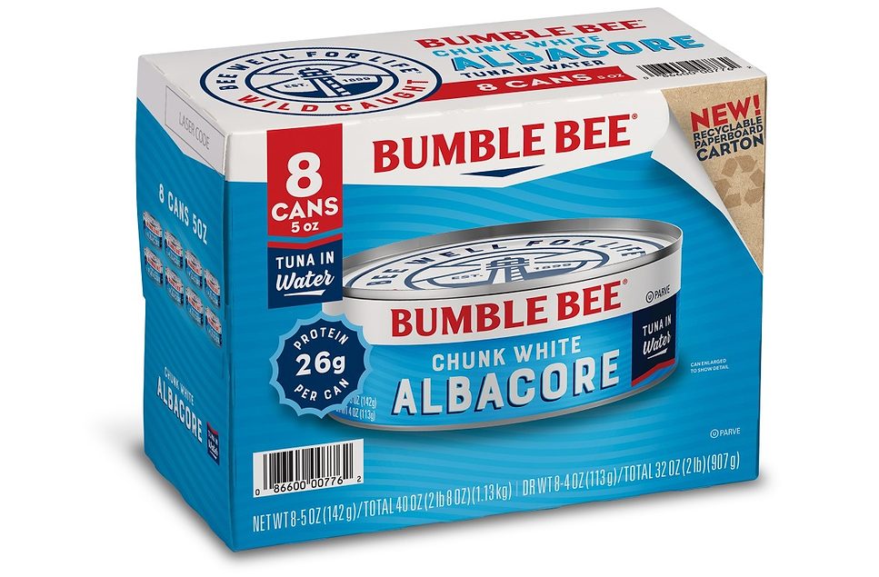 The Bumble Bee Seafood Company Achieves 98% Readily Recyclable ...