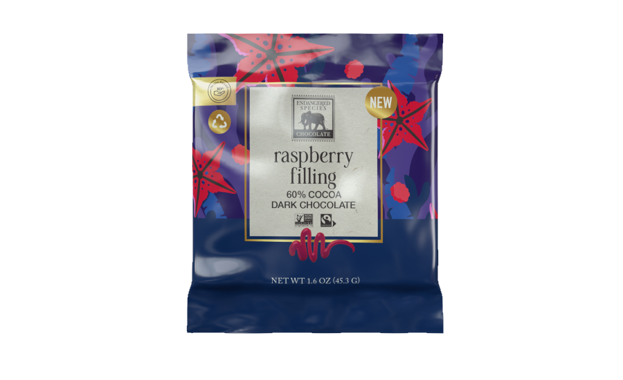 Endangered Species Chocolate debuts first flavor in fully recyclable ...