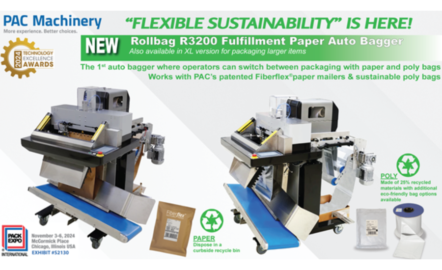 PAC Machinery Launches the Rollbag® R3200 Fulfillment Paper Automatic ...