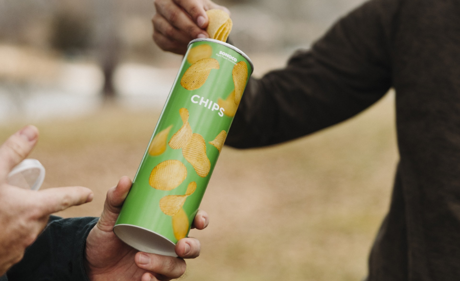 Sonoco Unveils New Paper Can with Paper Bottom in North America ...
