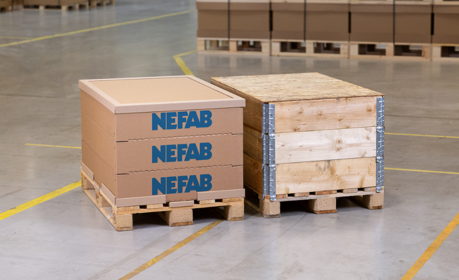 Nefab Launches Next-Gen EdgePak Collar as Alternative to Wooden Pallet ...